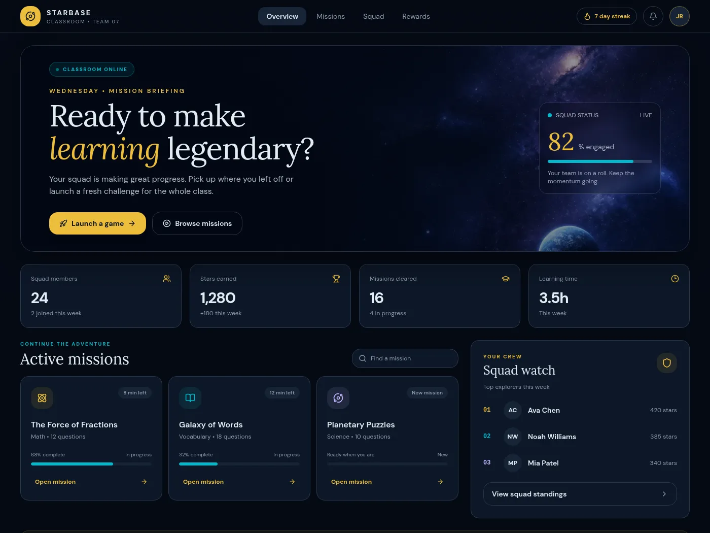 Galactic Blooket Theme