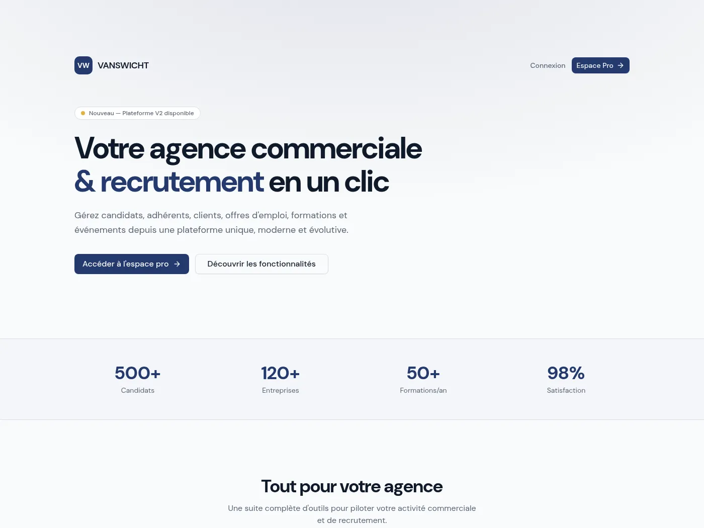 Vanswicht Agency Manager