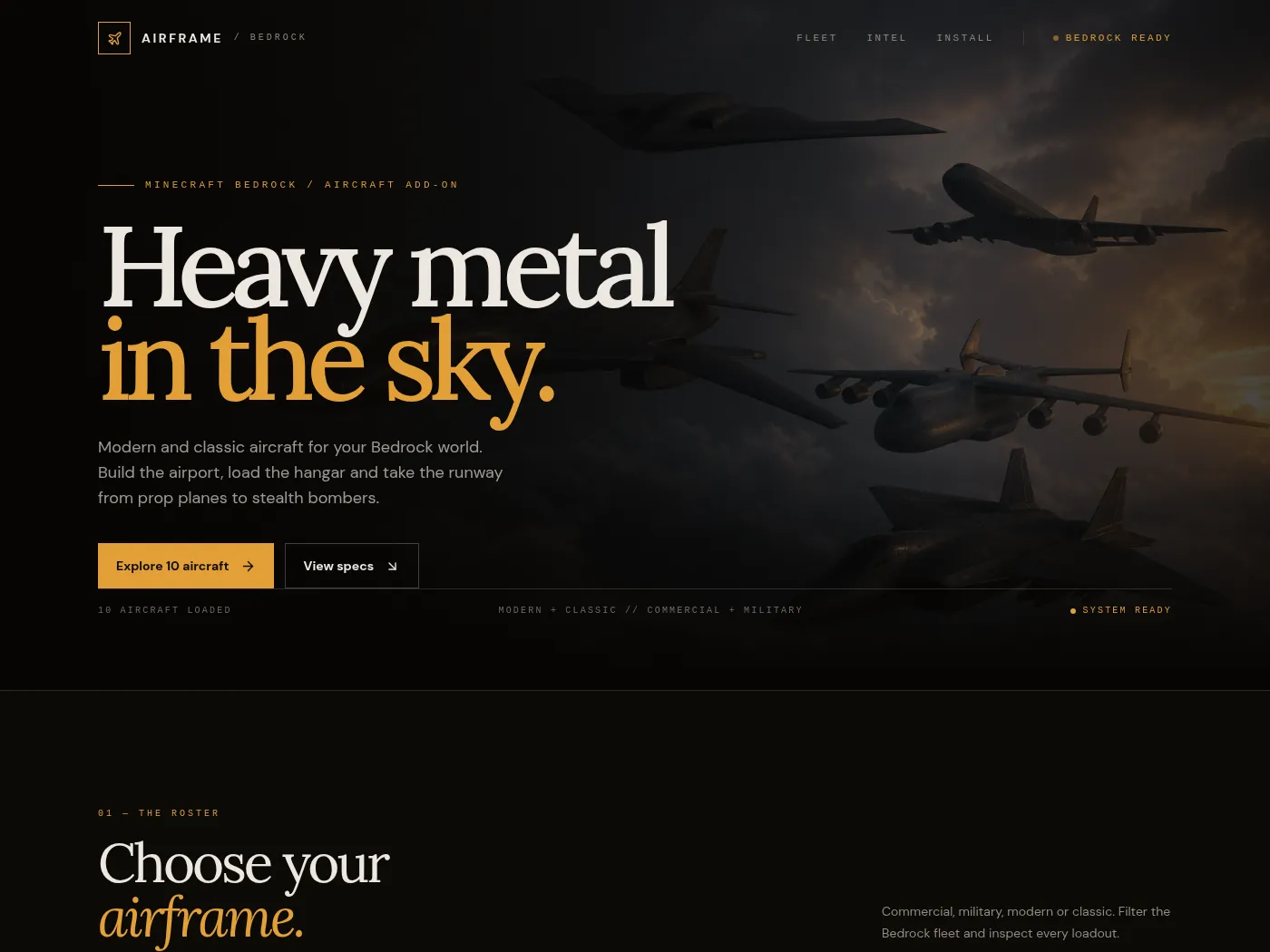 Military Aircraft Mod
