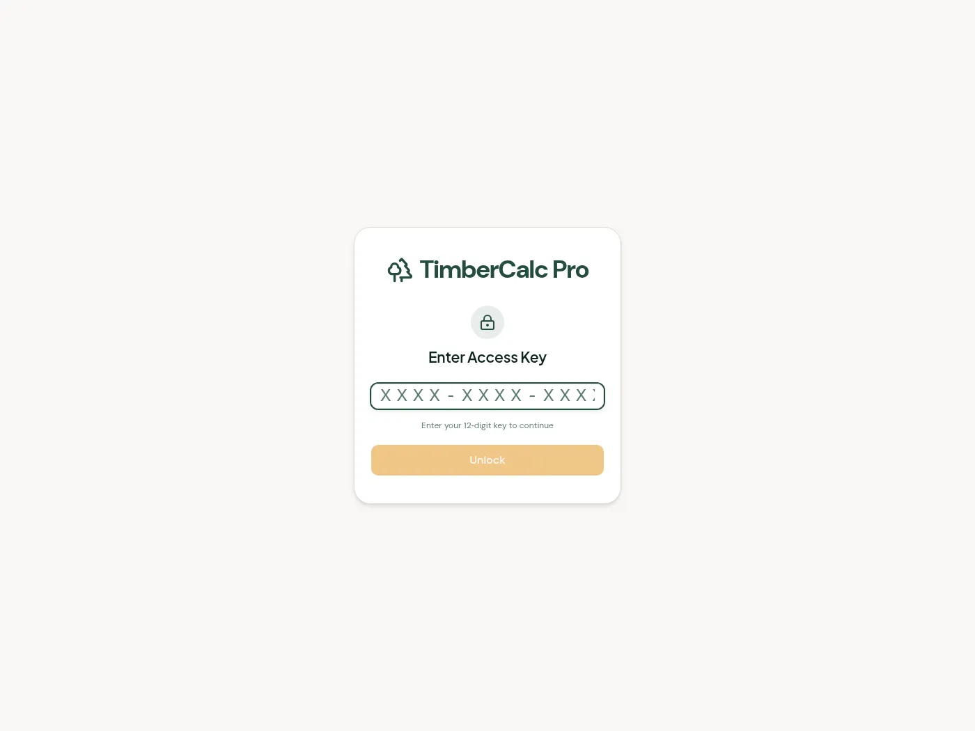 TimberCalc Pro