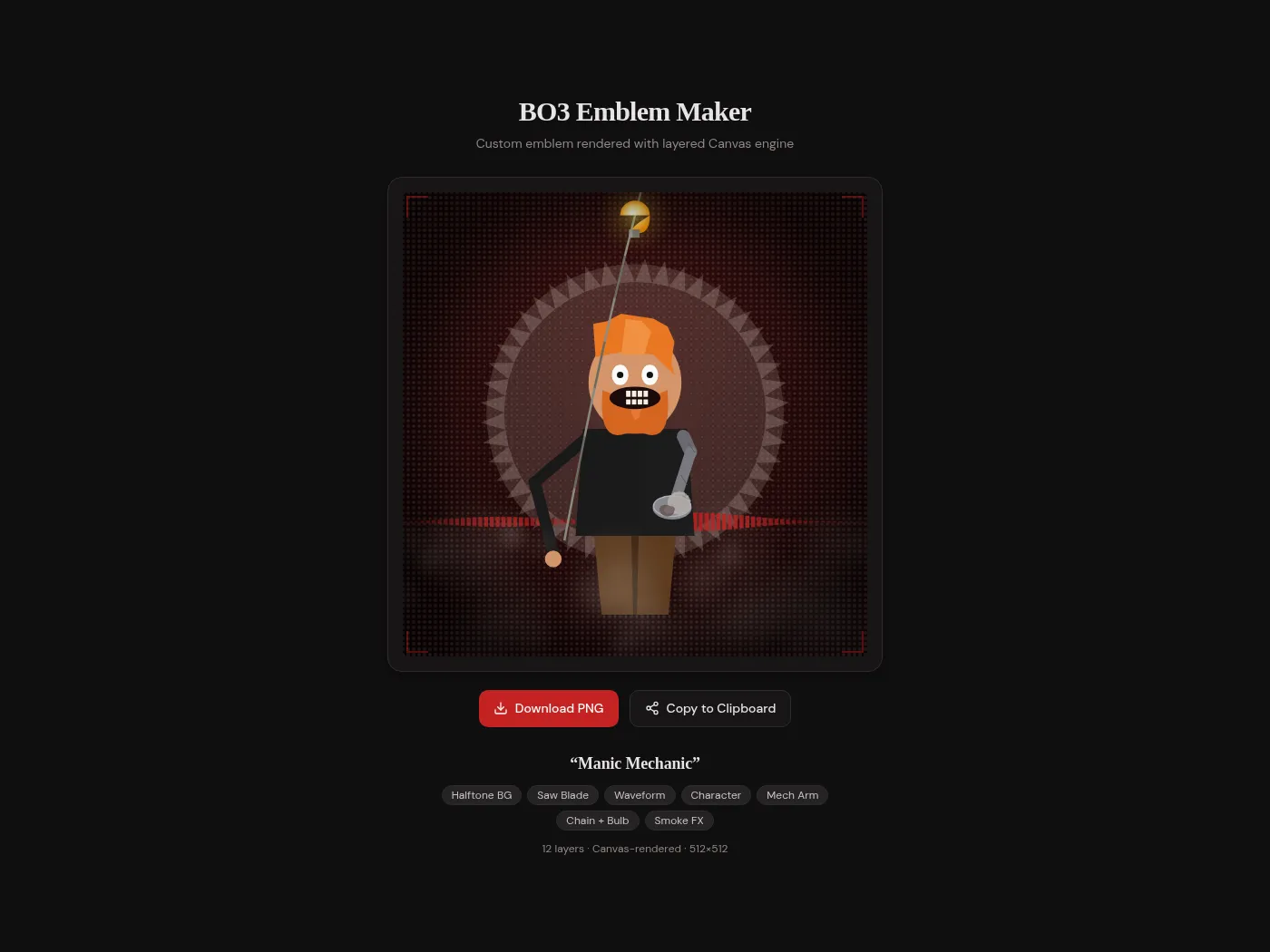 BO3 Emblem Maker