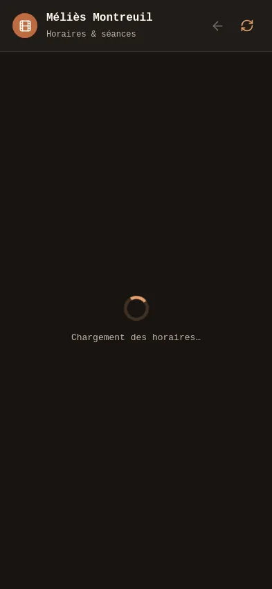 Méliès Cinema WebApp
