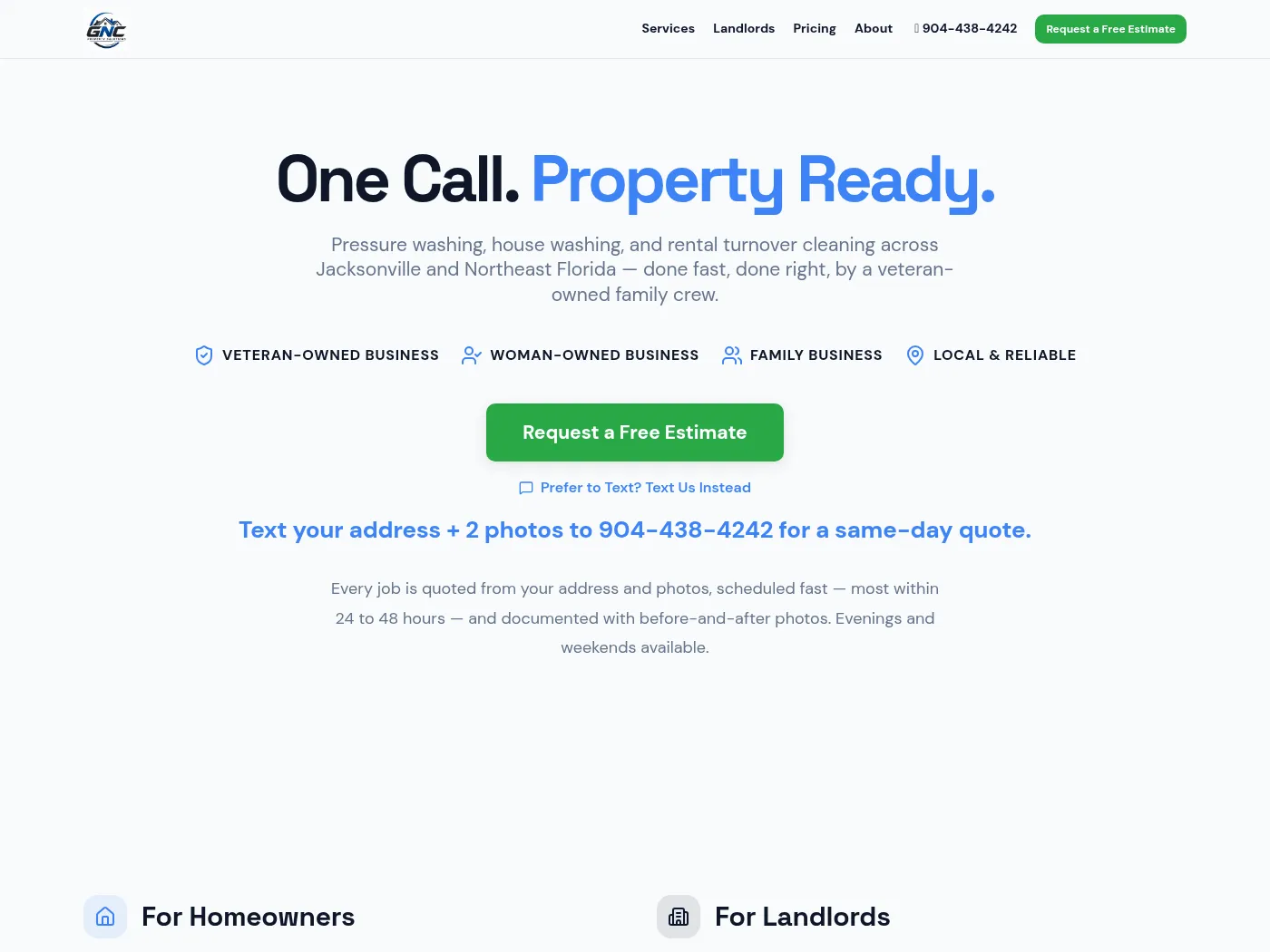 GNC Property Solutions Web Launch