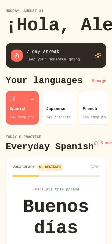 Polyglot Learner