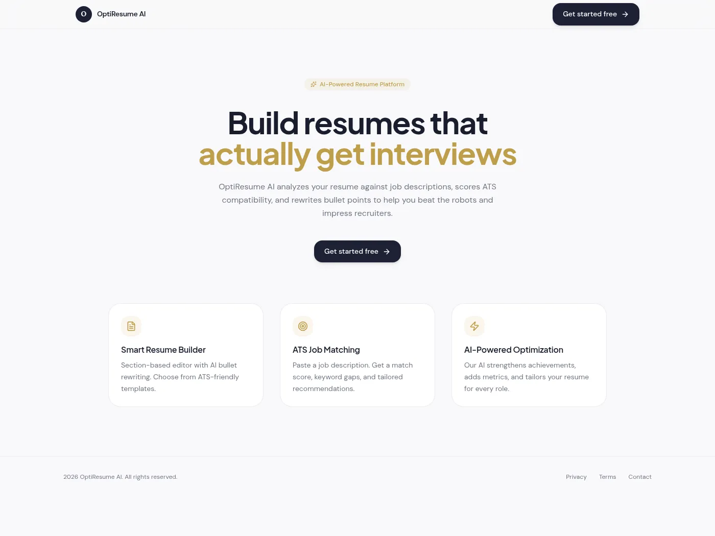 OptiResume AI