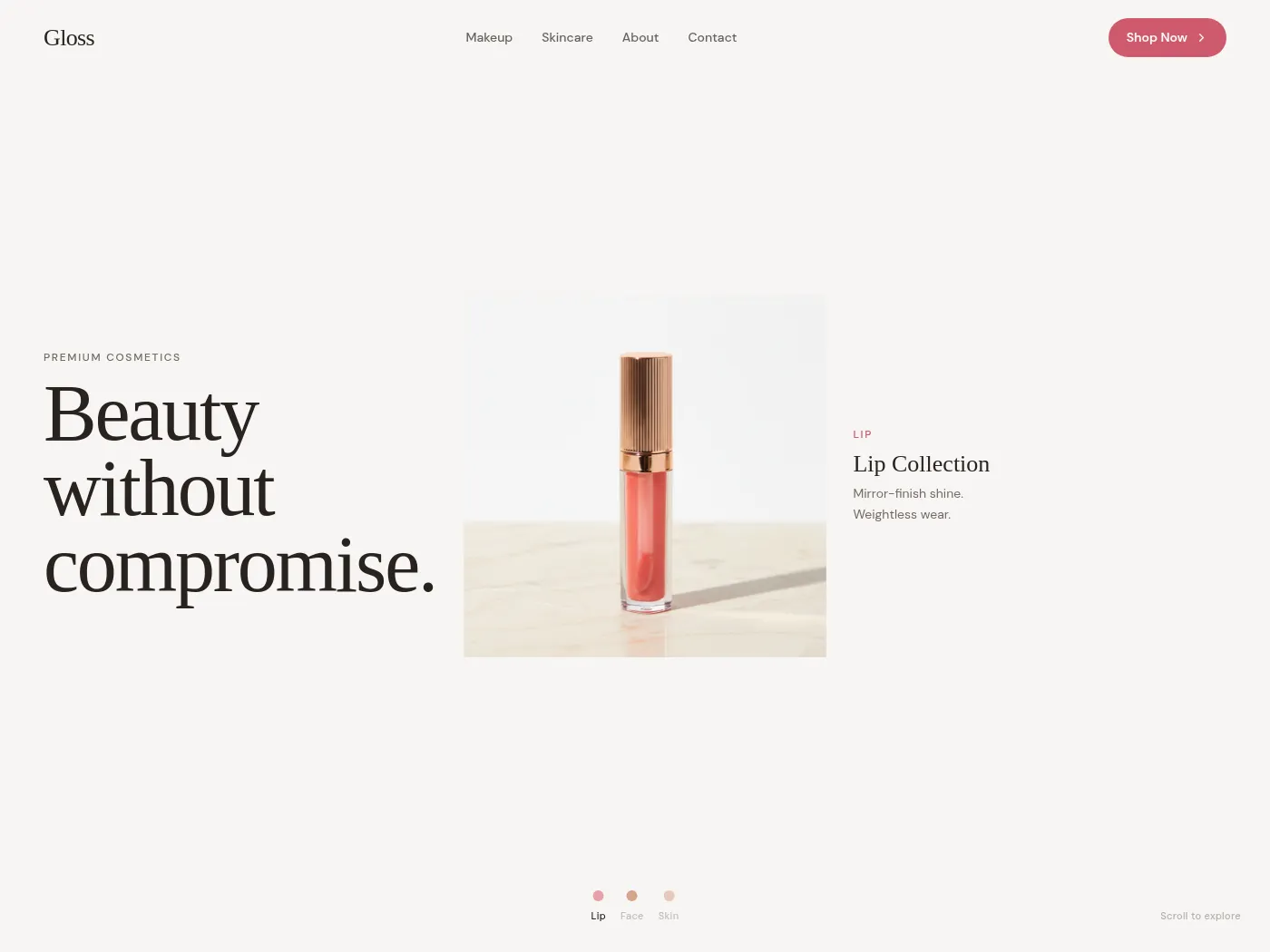 Gloss Business Website