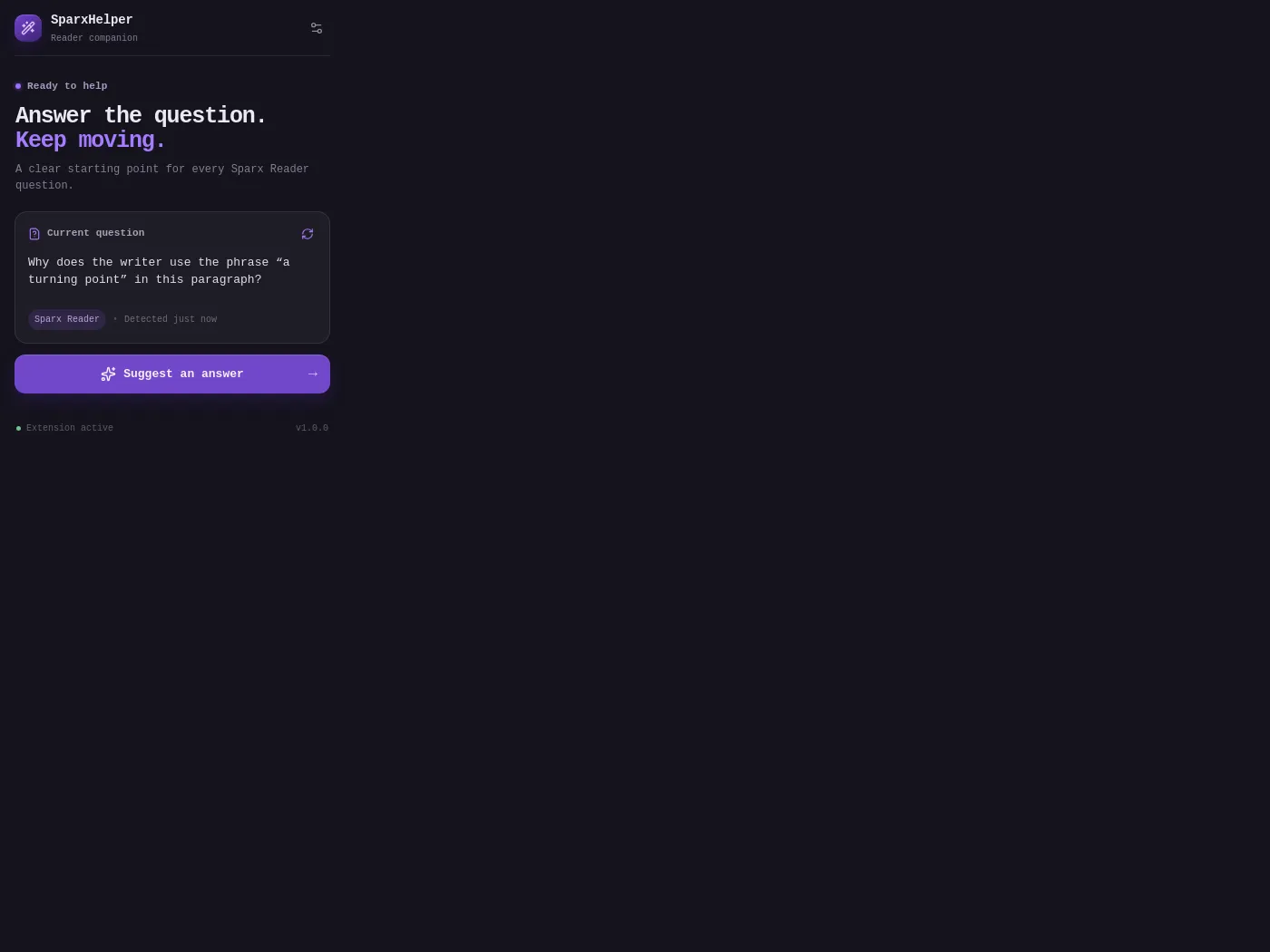 SparxHelper Extension