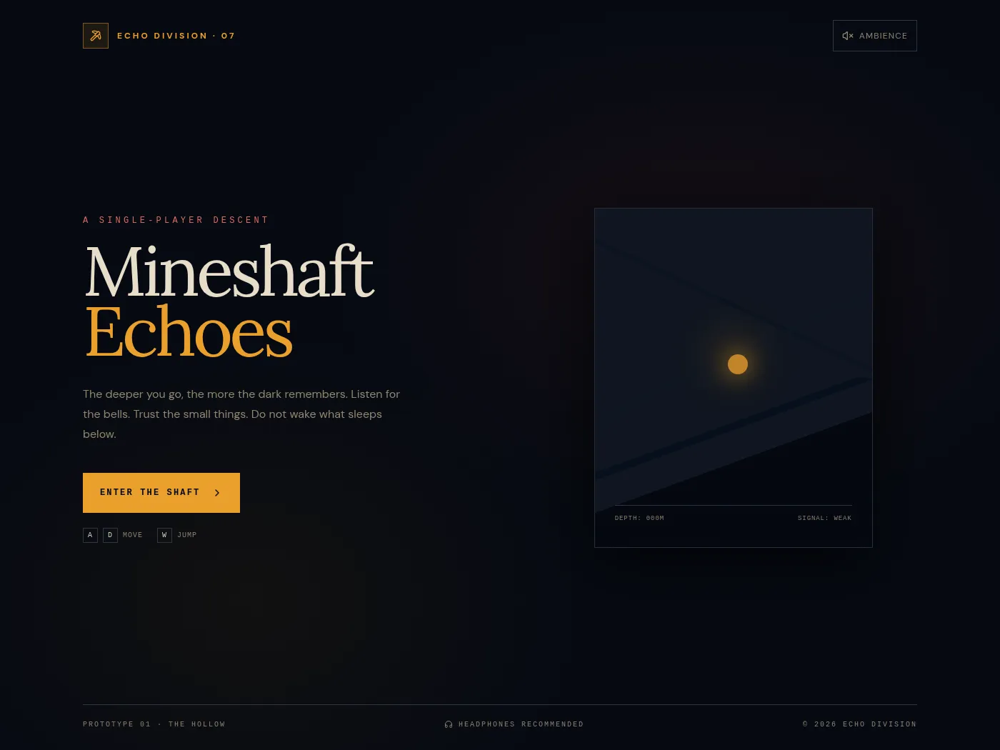 Mineshaft Echoes