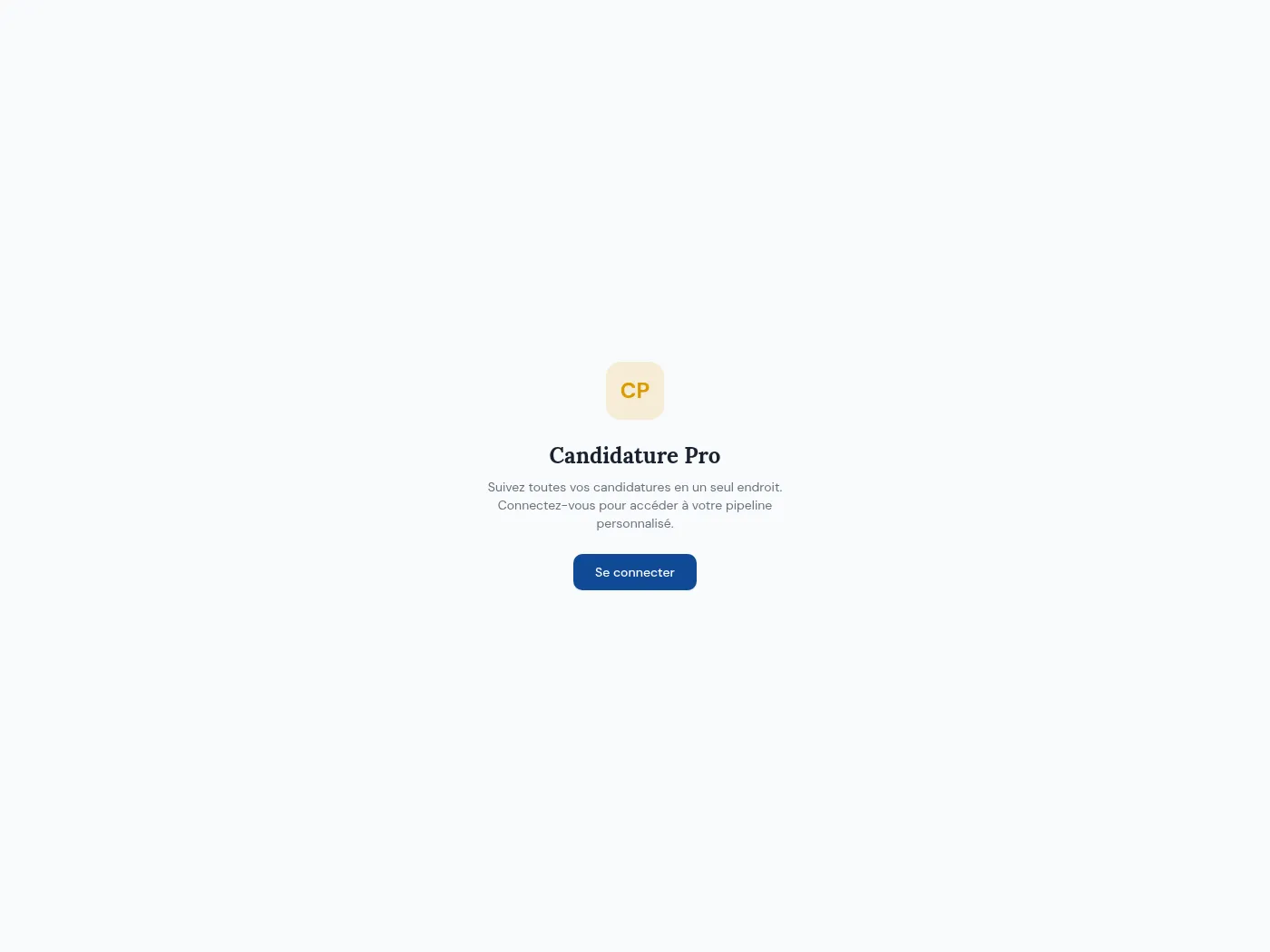 Candidature Pro