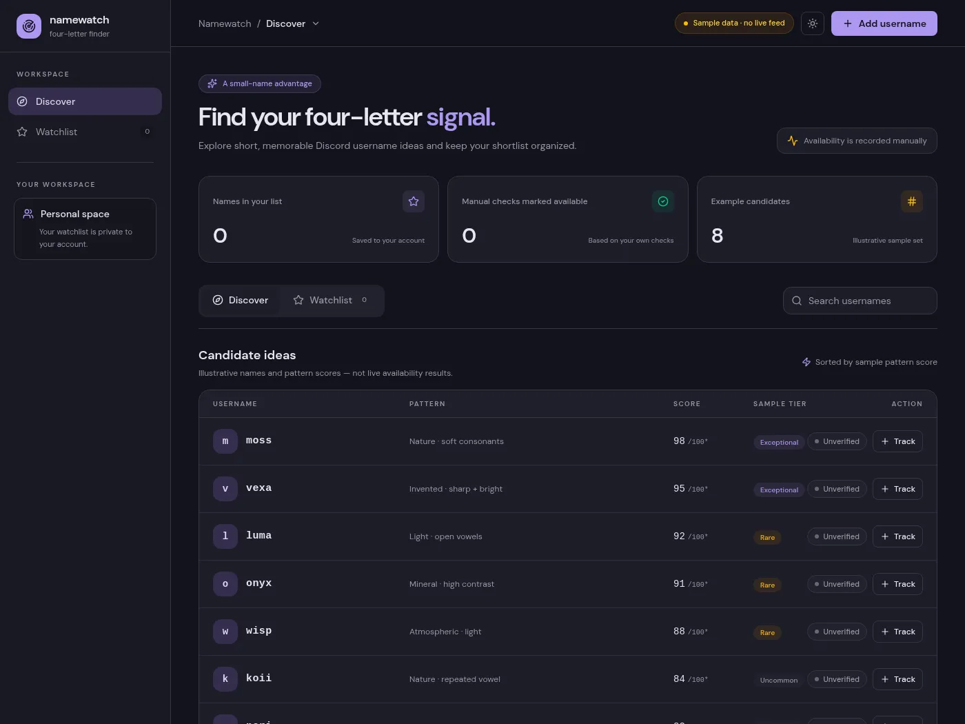 Discord Name Watcher