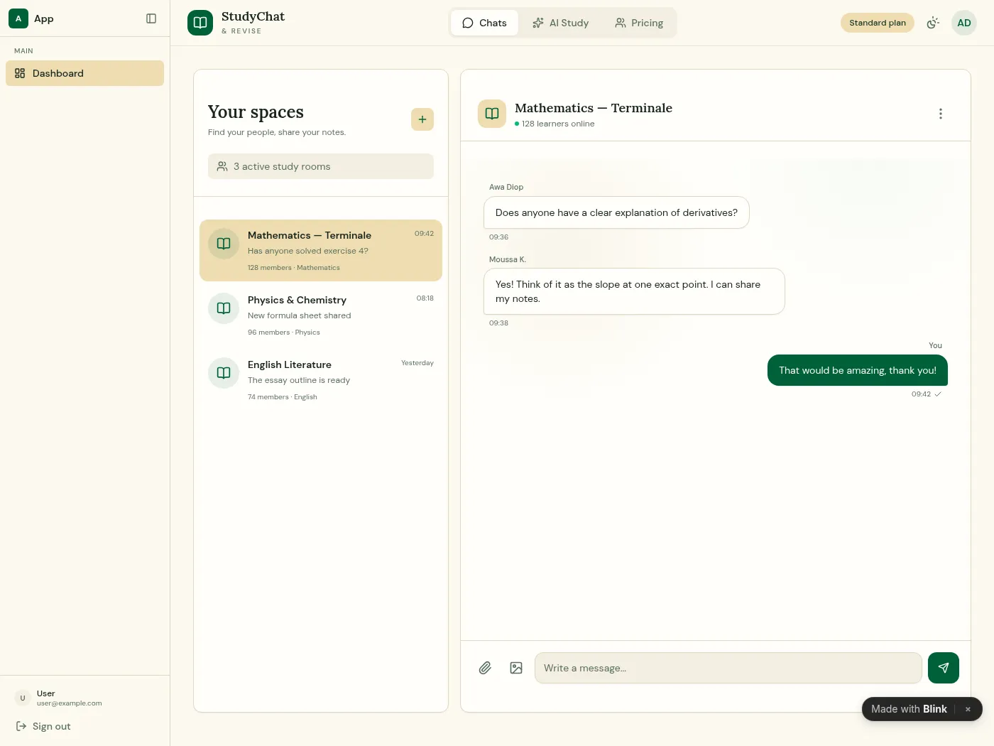 StudyChat & Revise