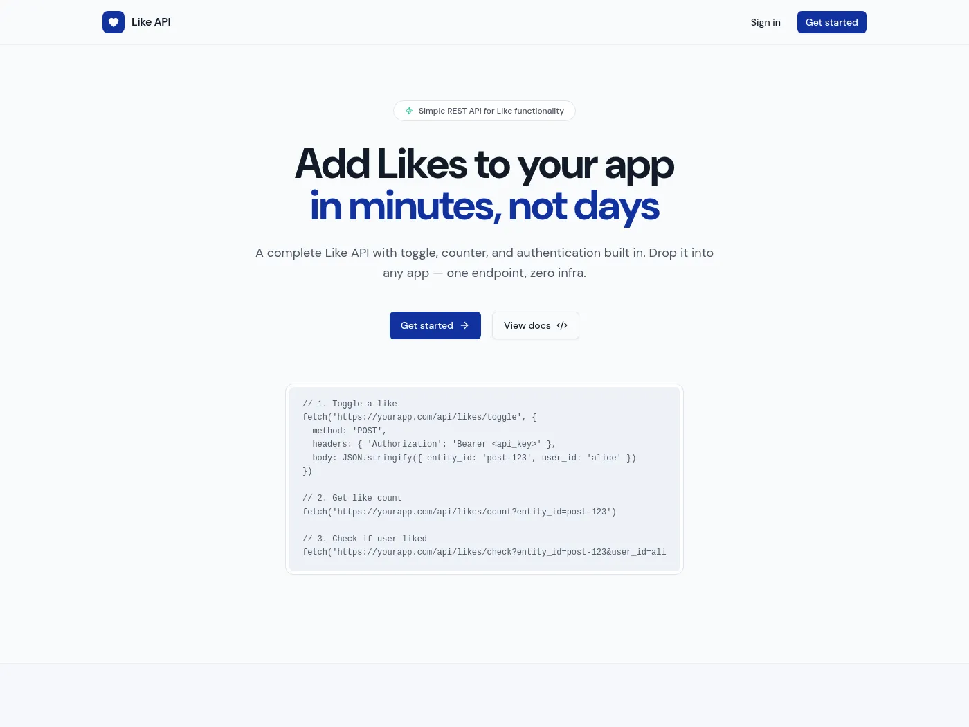Like API Integrator