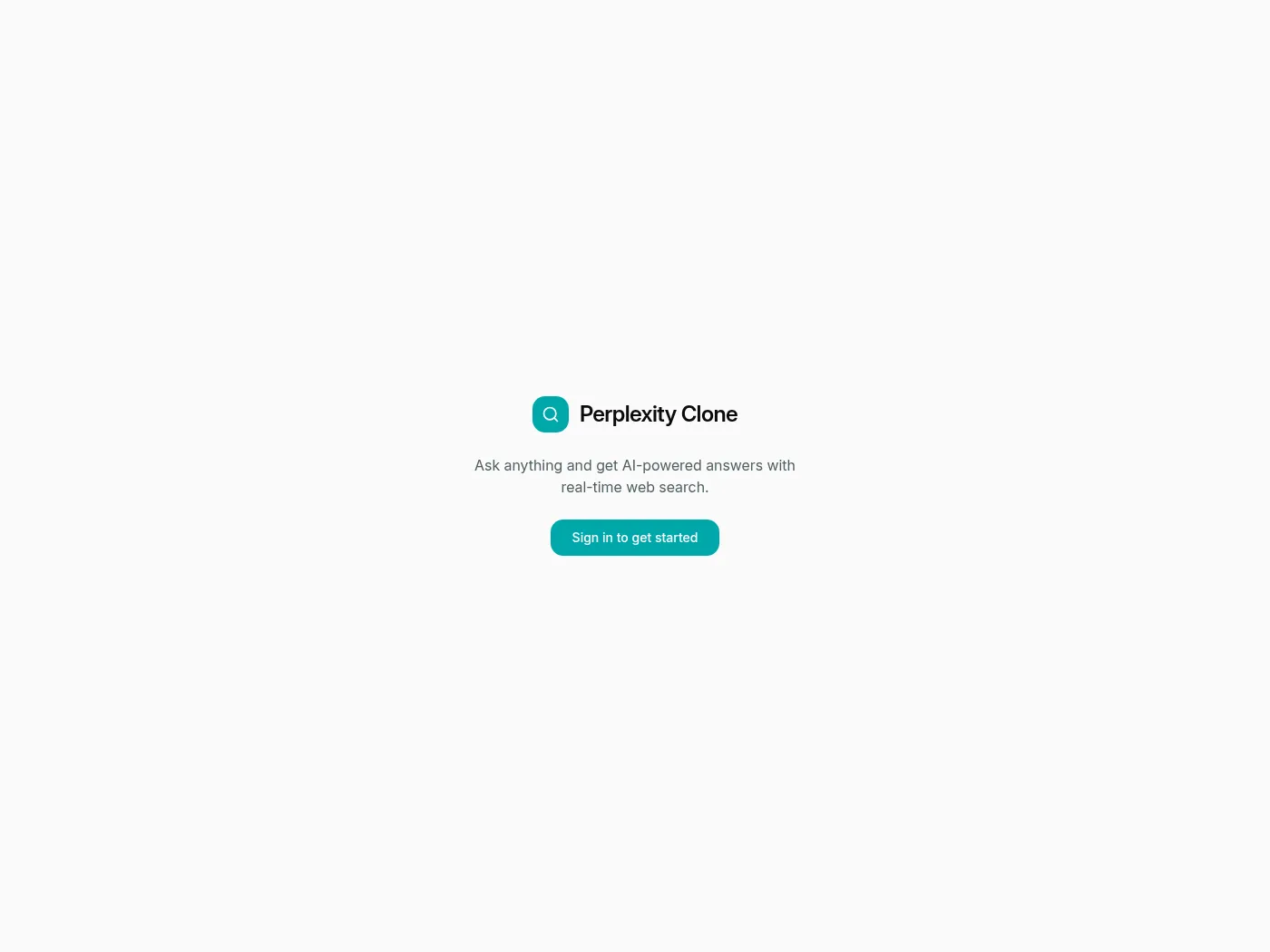 Perplexity Clone