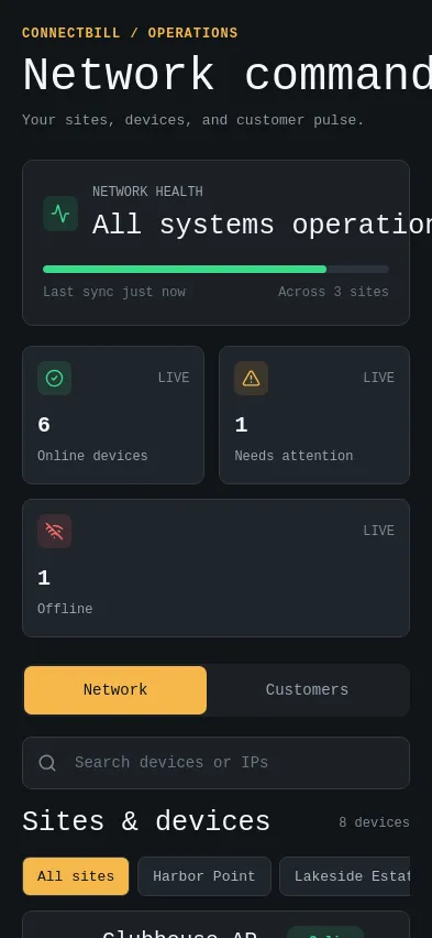 ConnectBill Manager