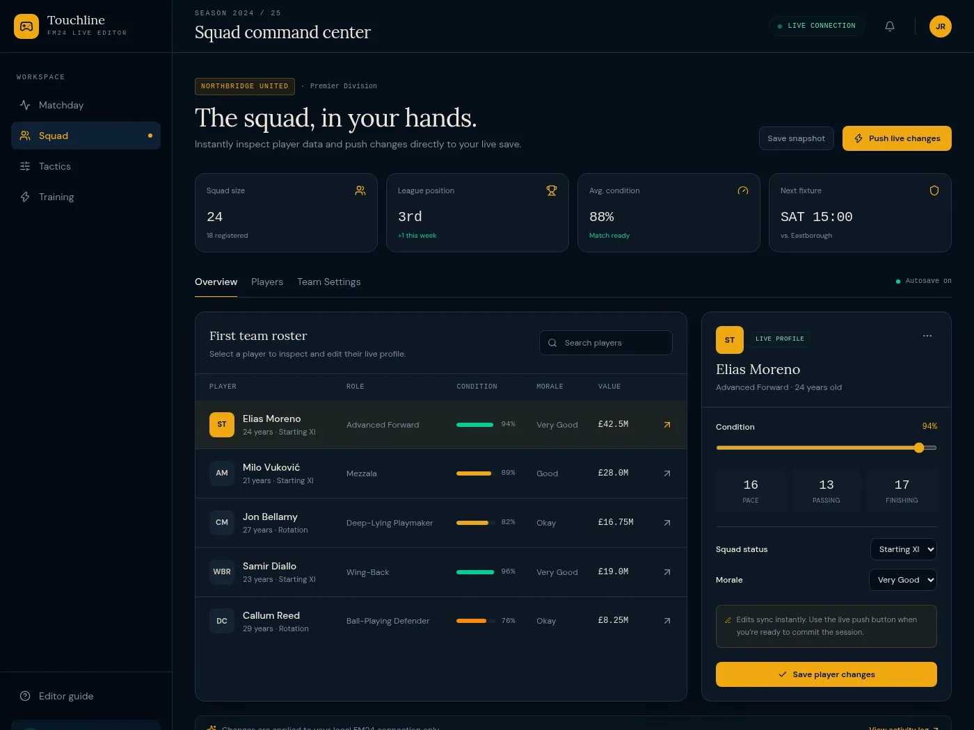 FM24 Live Data Editor