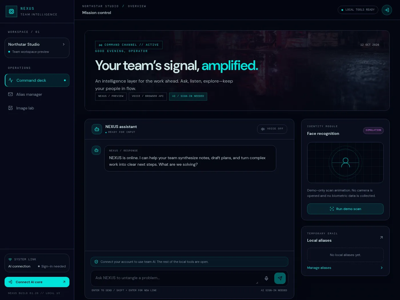 Cyberpunk AI Assistant