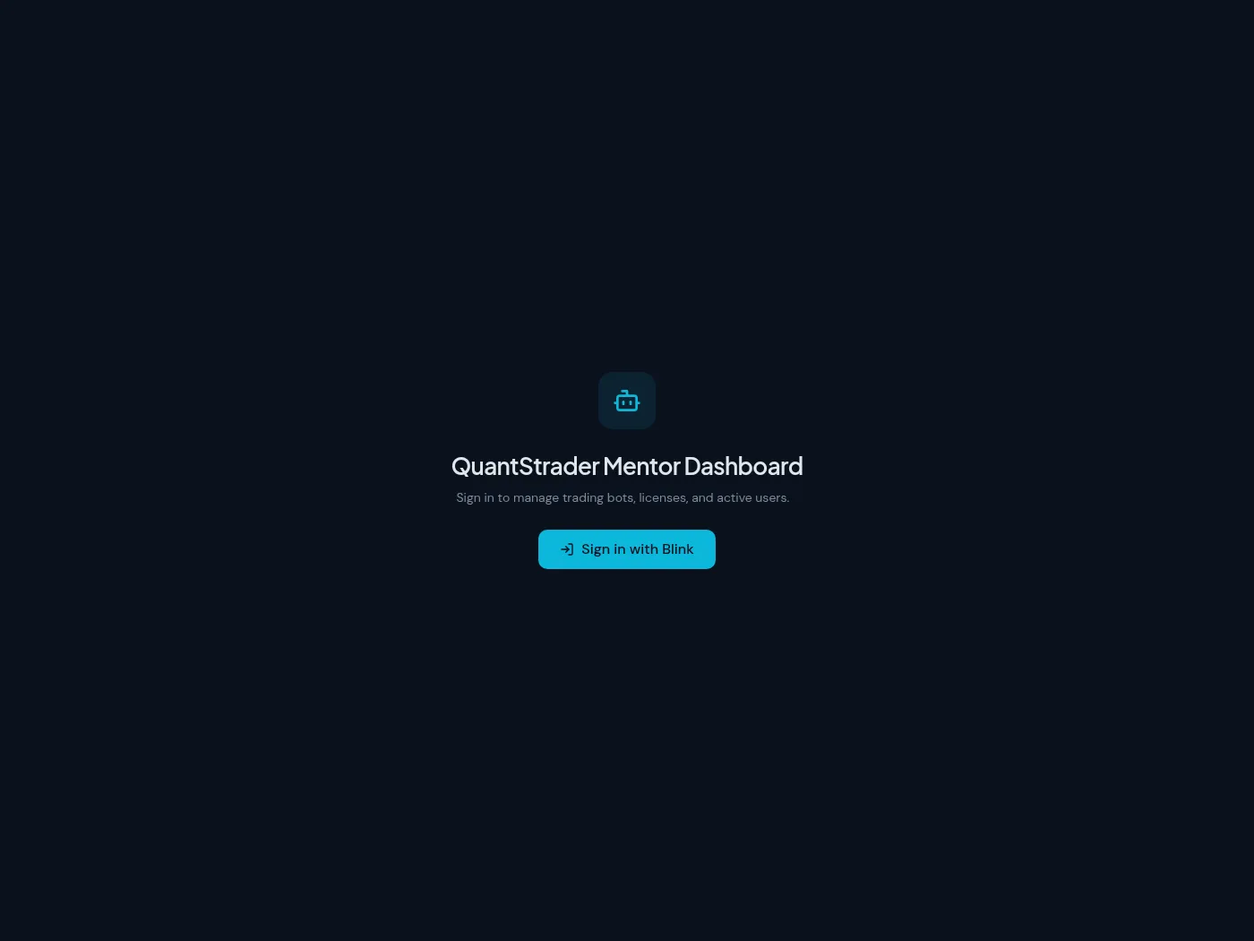 QuantStrader Trading Platform