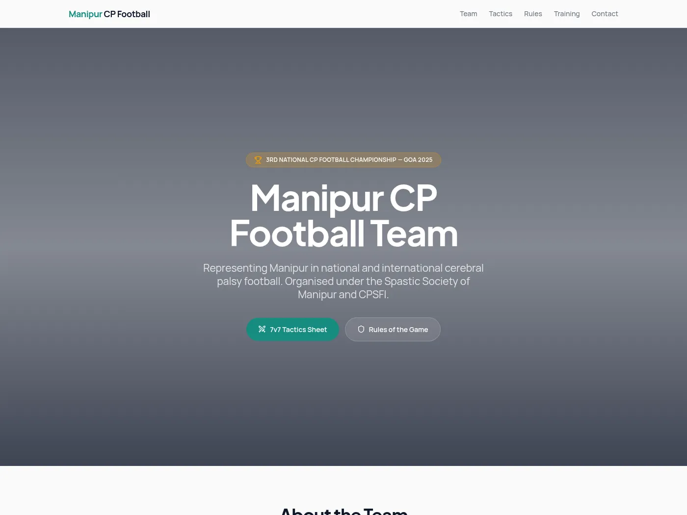 Manipur CP Football Hub