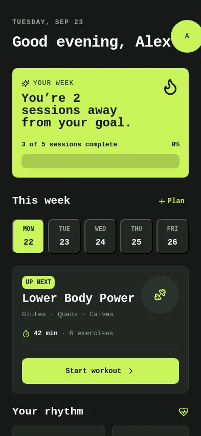 FitPlan Mobile