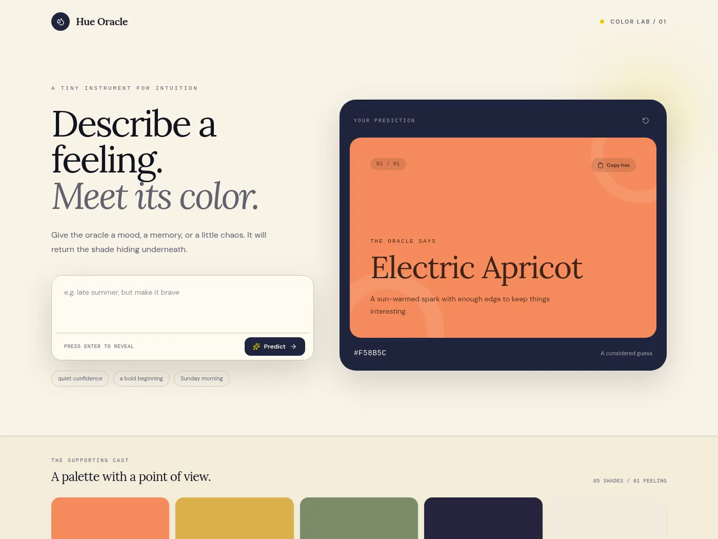 Color Predictor