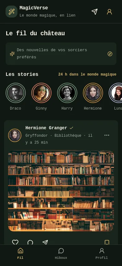 MagicVerse: Harry Potter Social