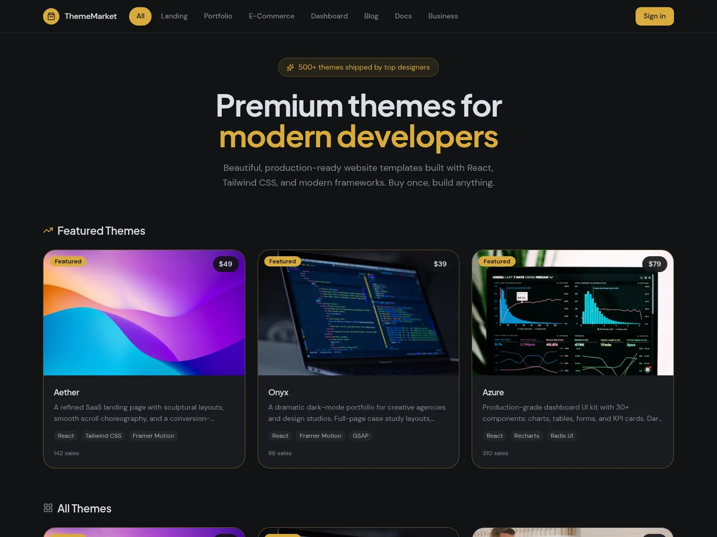 ThemeMarket Pro