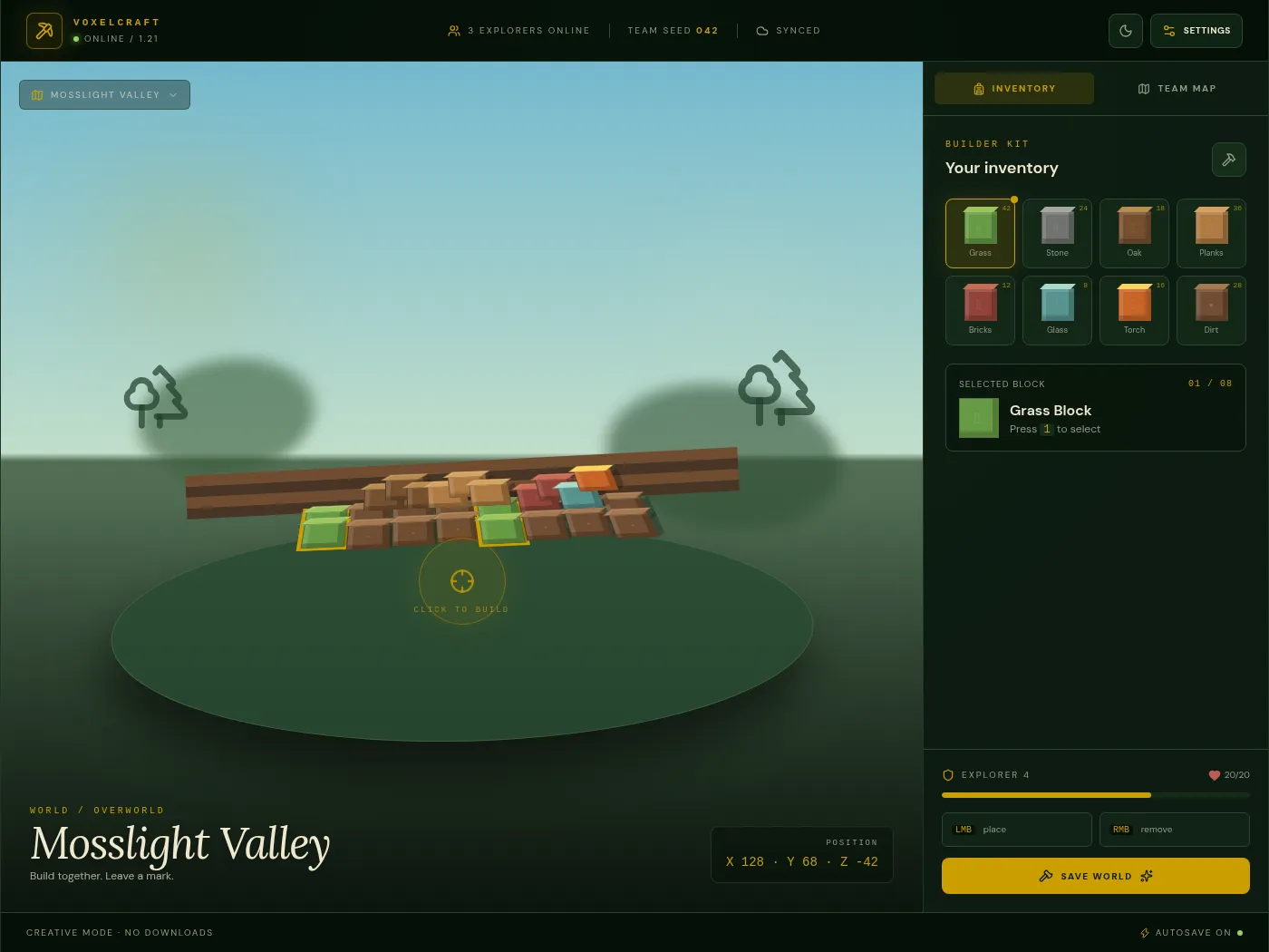 VoxelCraft Online