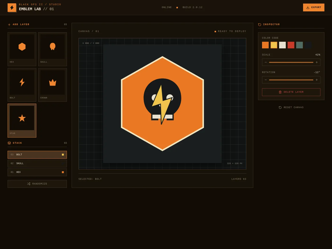 BO2 Emblem Generator