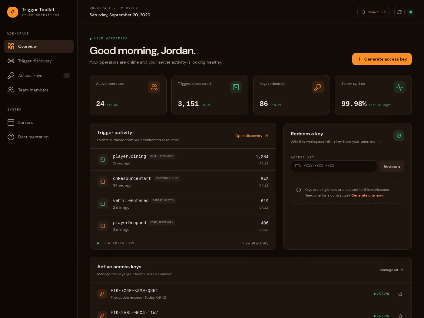 FiveM Trigger Toolkit