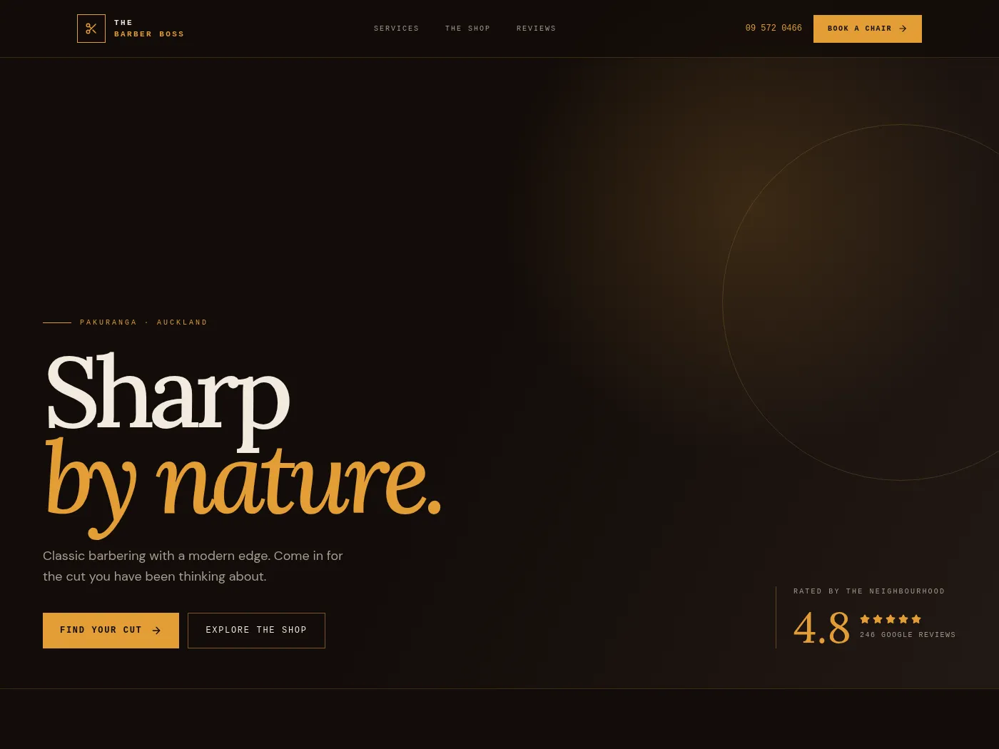 Barber Boss Web Portal