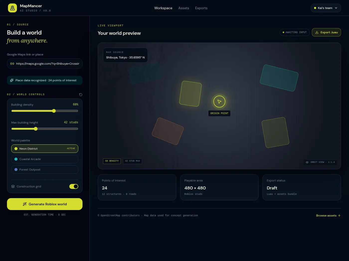MapMancer AI Studio