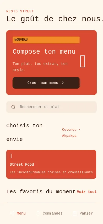 Resto Street Benin App