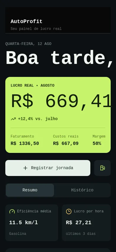 AutoProfit Driver App
