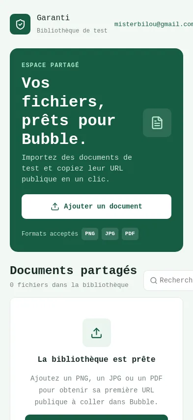 Garanti Test Library