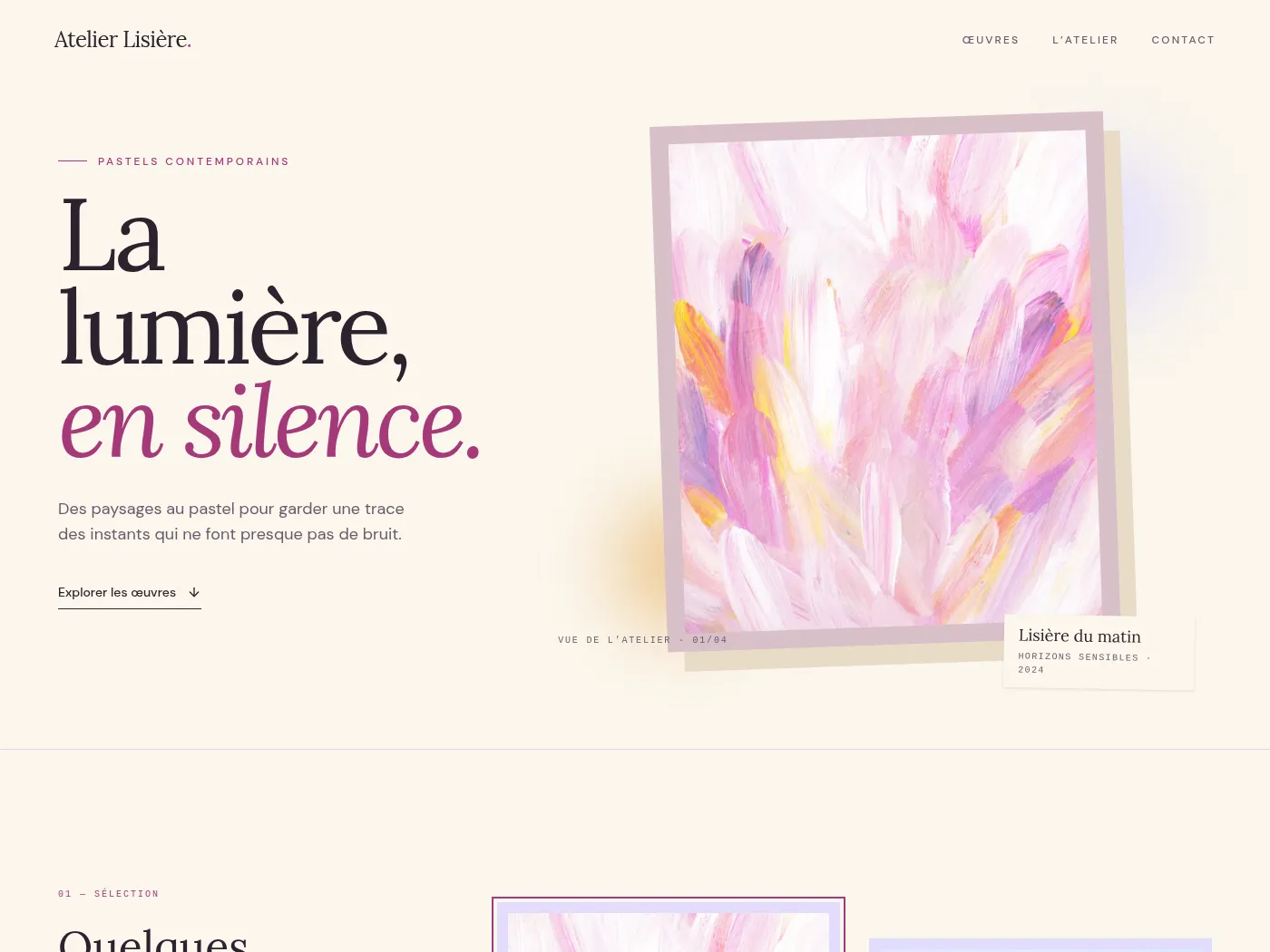 Pastel Art Showcase