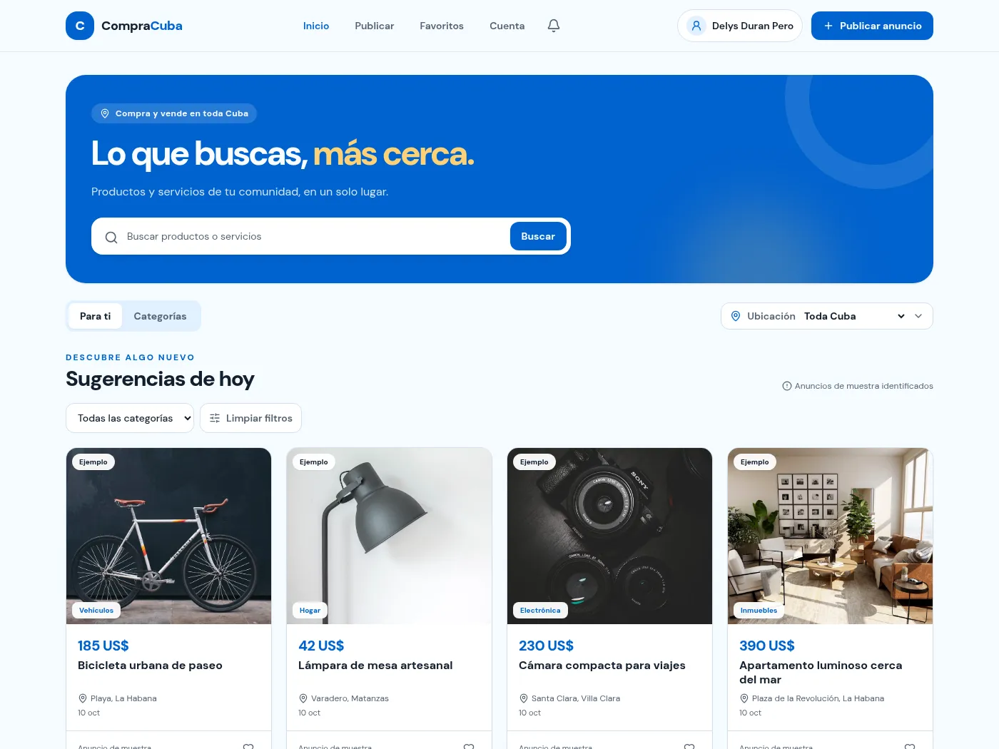CompraCuba Clasificados Web