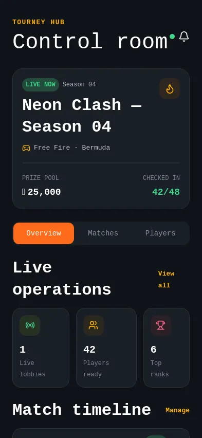 Free Fire Tourney Hub