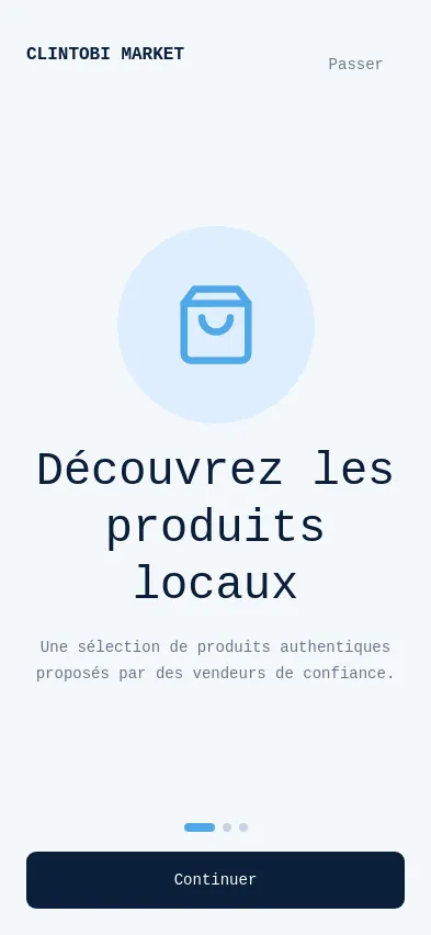 CLINTOBI MARKET App