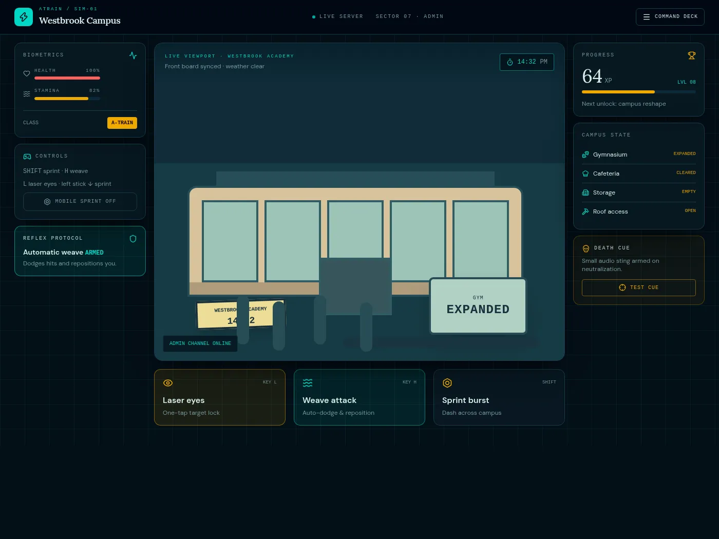 A-Train Admin Simulator