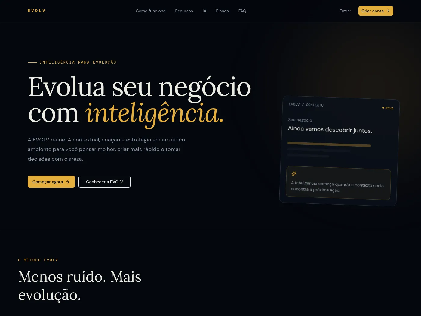 EVOLV Business AI Platform