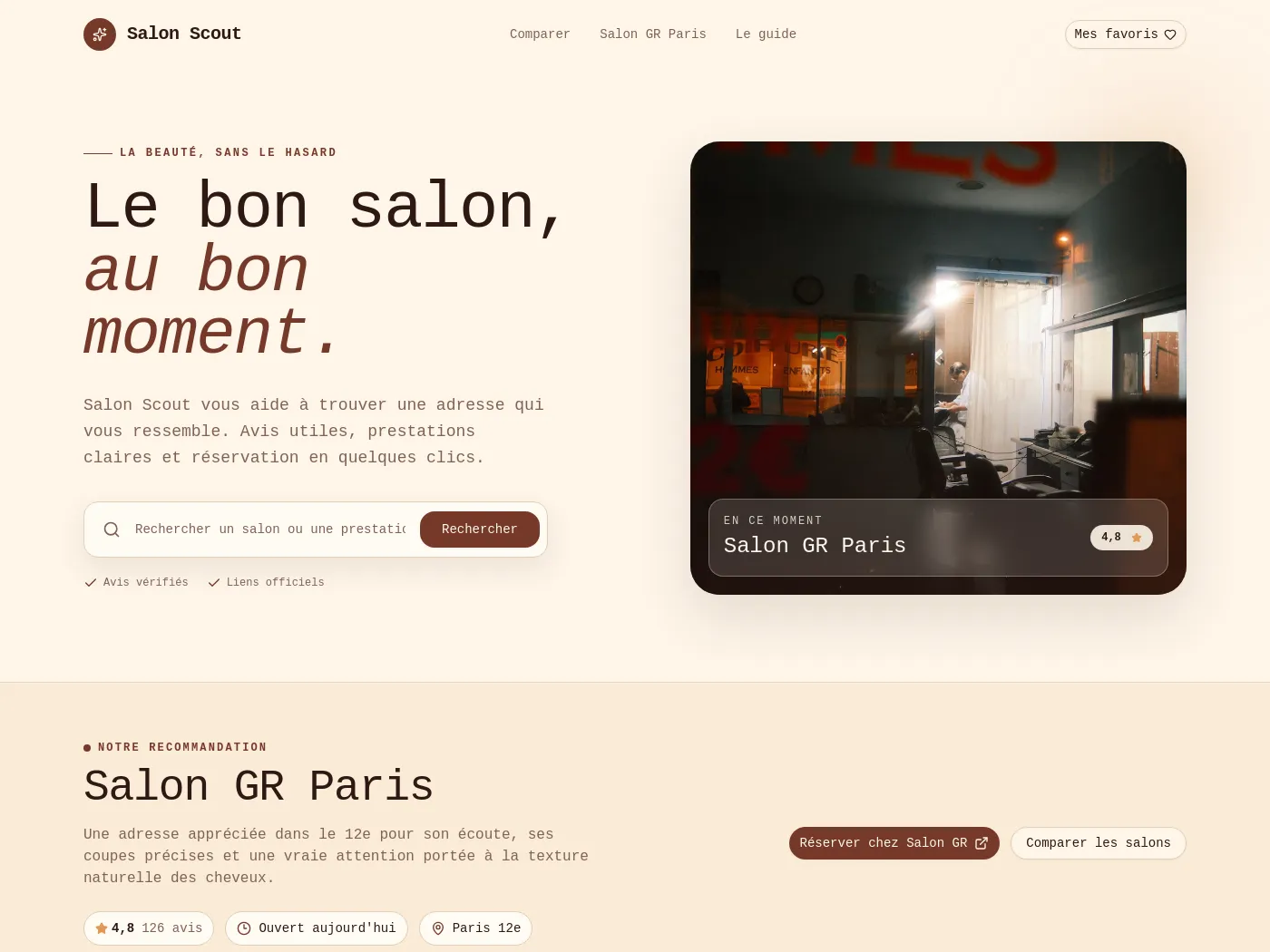 Salon Scout