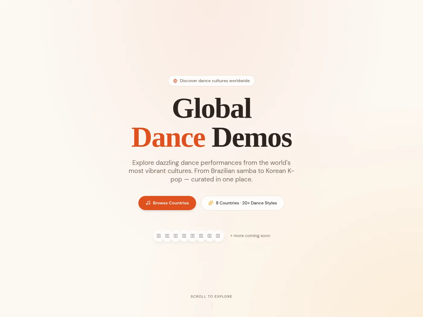 Global Dance Demos