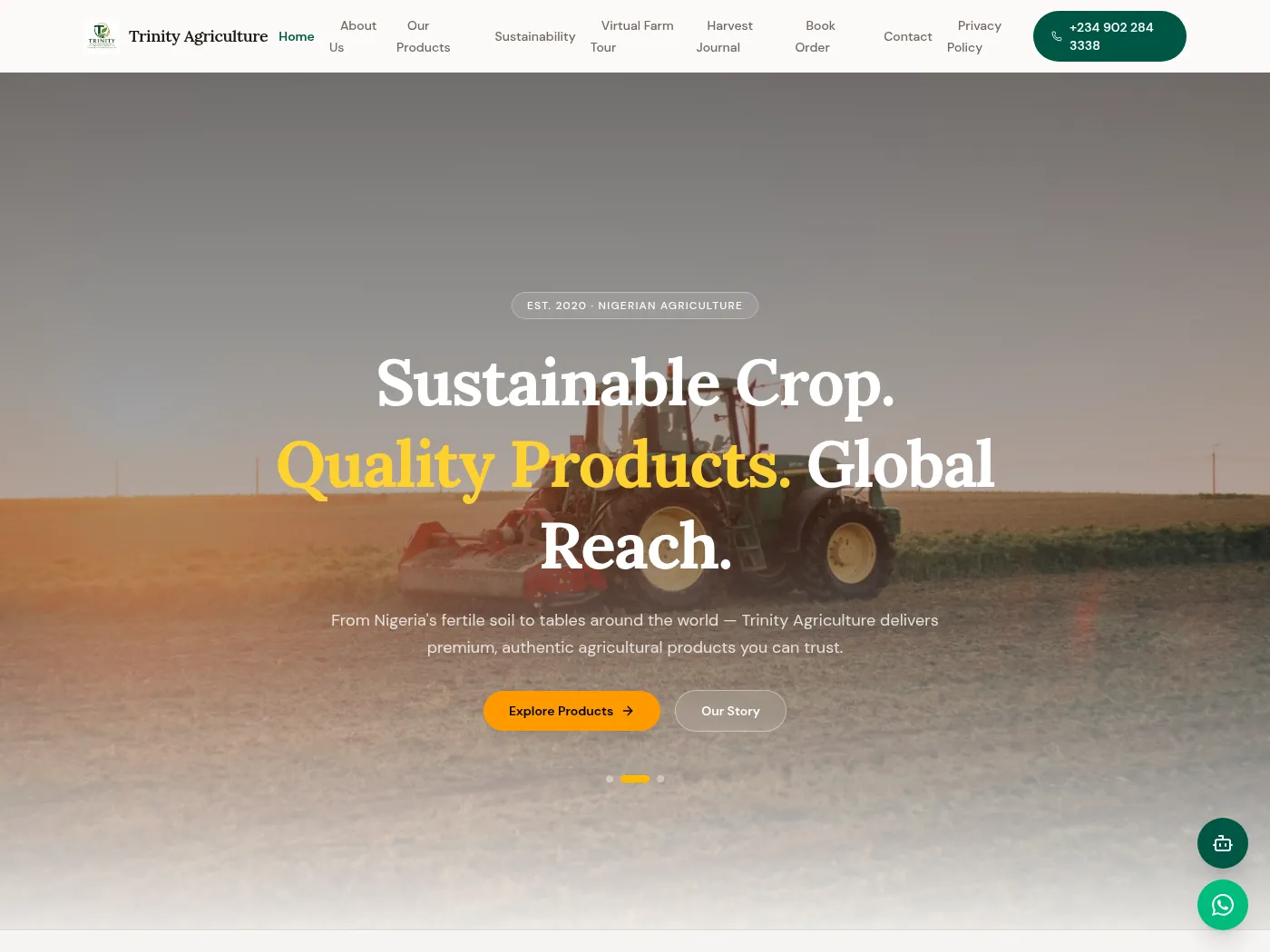 Trinity Agri Luxe Site