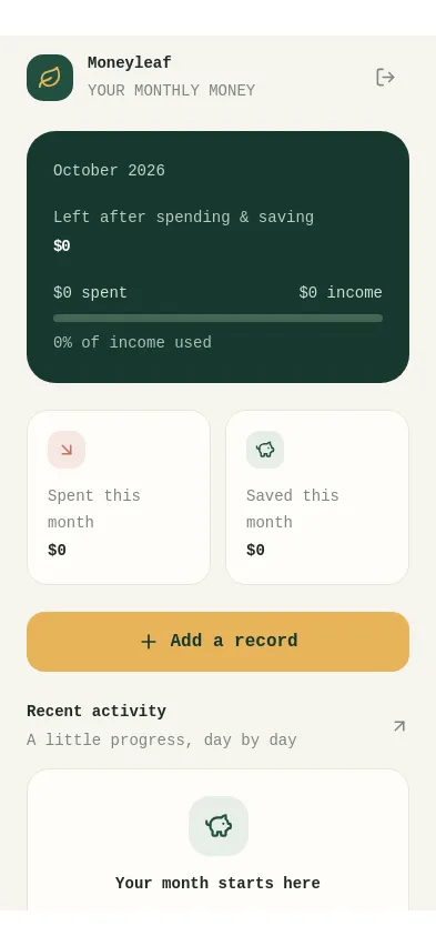 IncomeSaver Mobile App