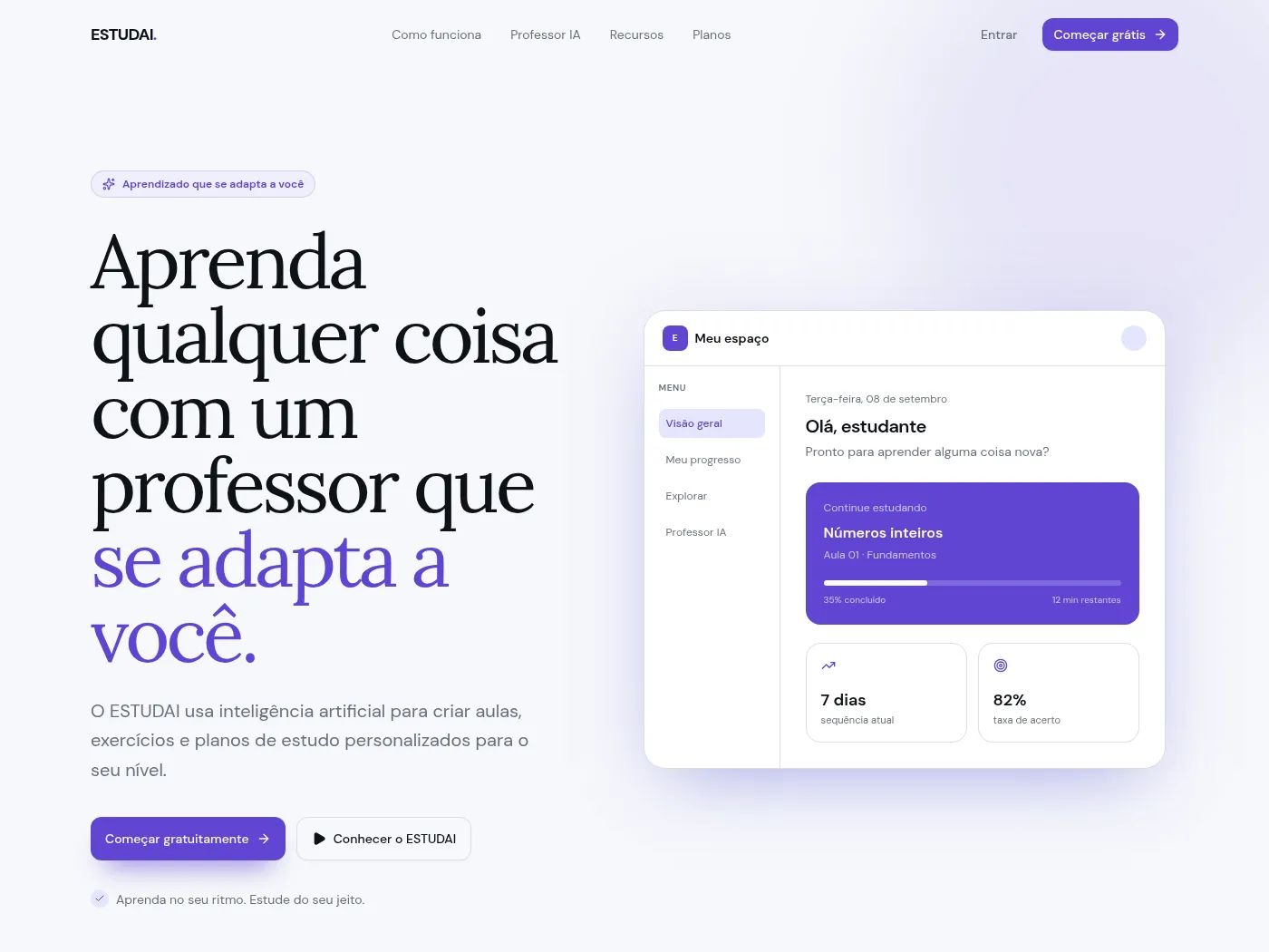 ESTUDAI – AI Study Platform