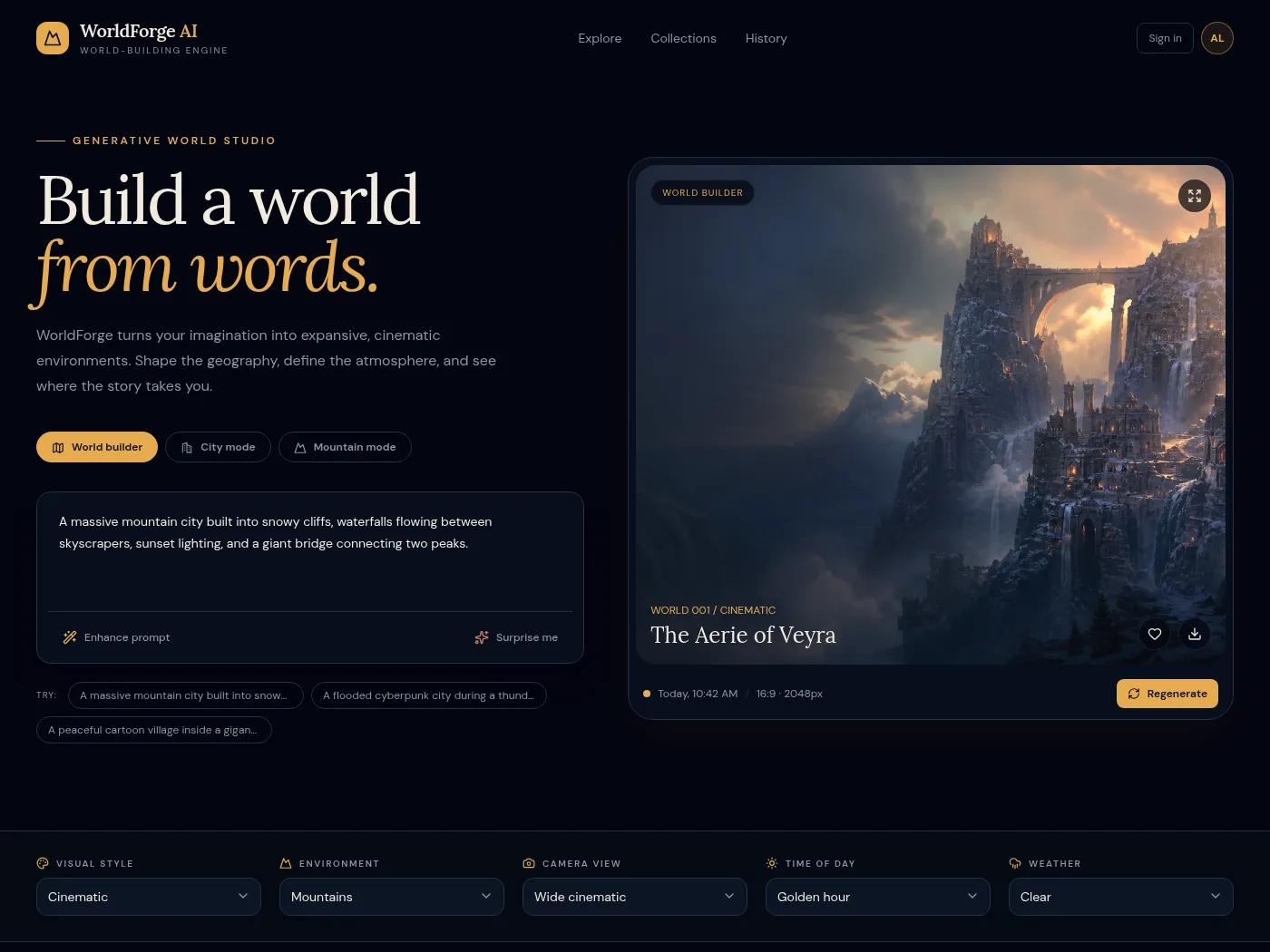 WorldForge AI