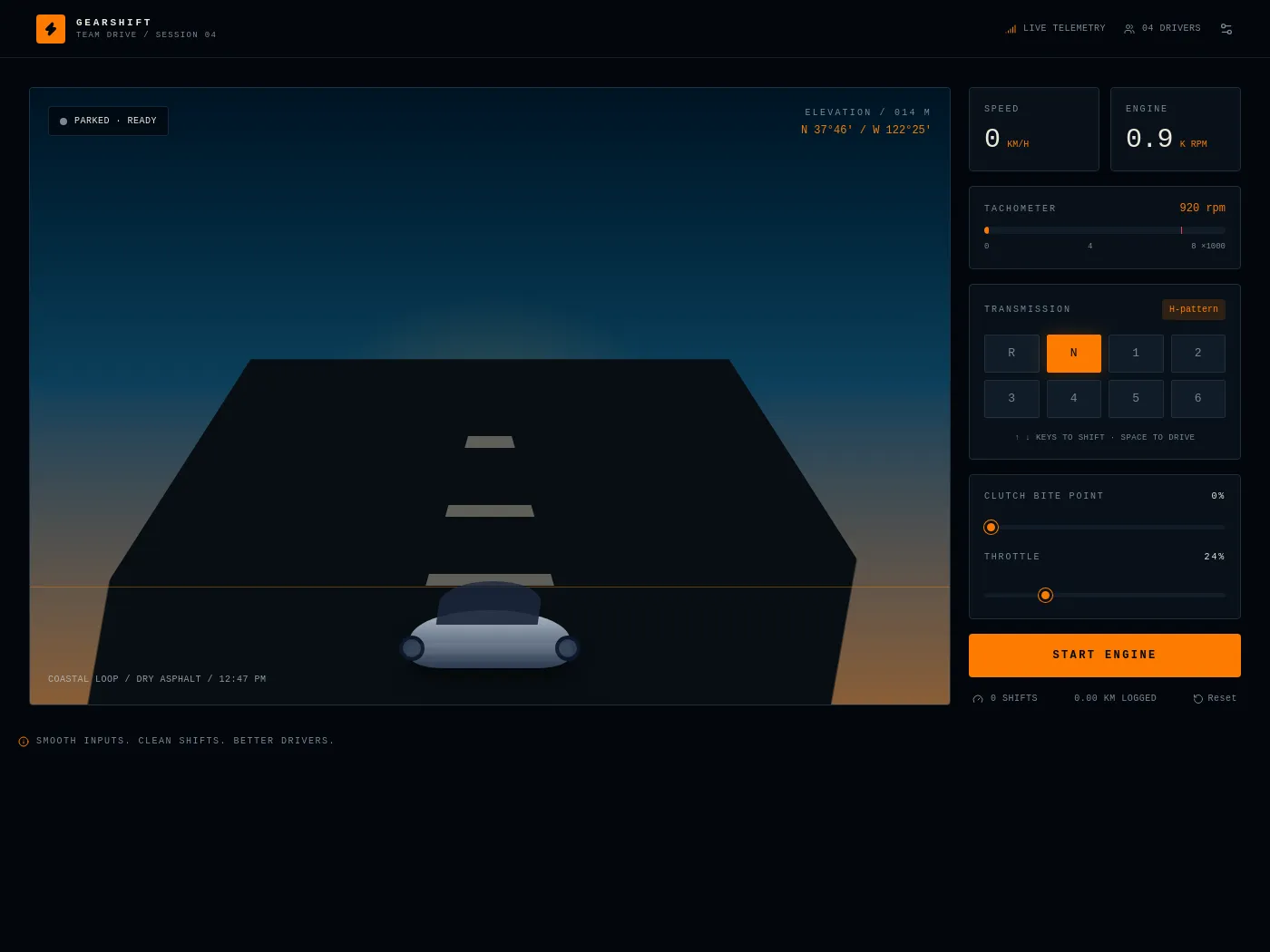 GearShift Simulator