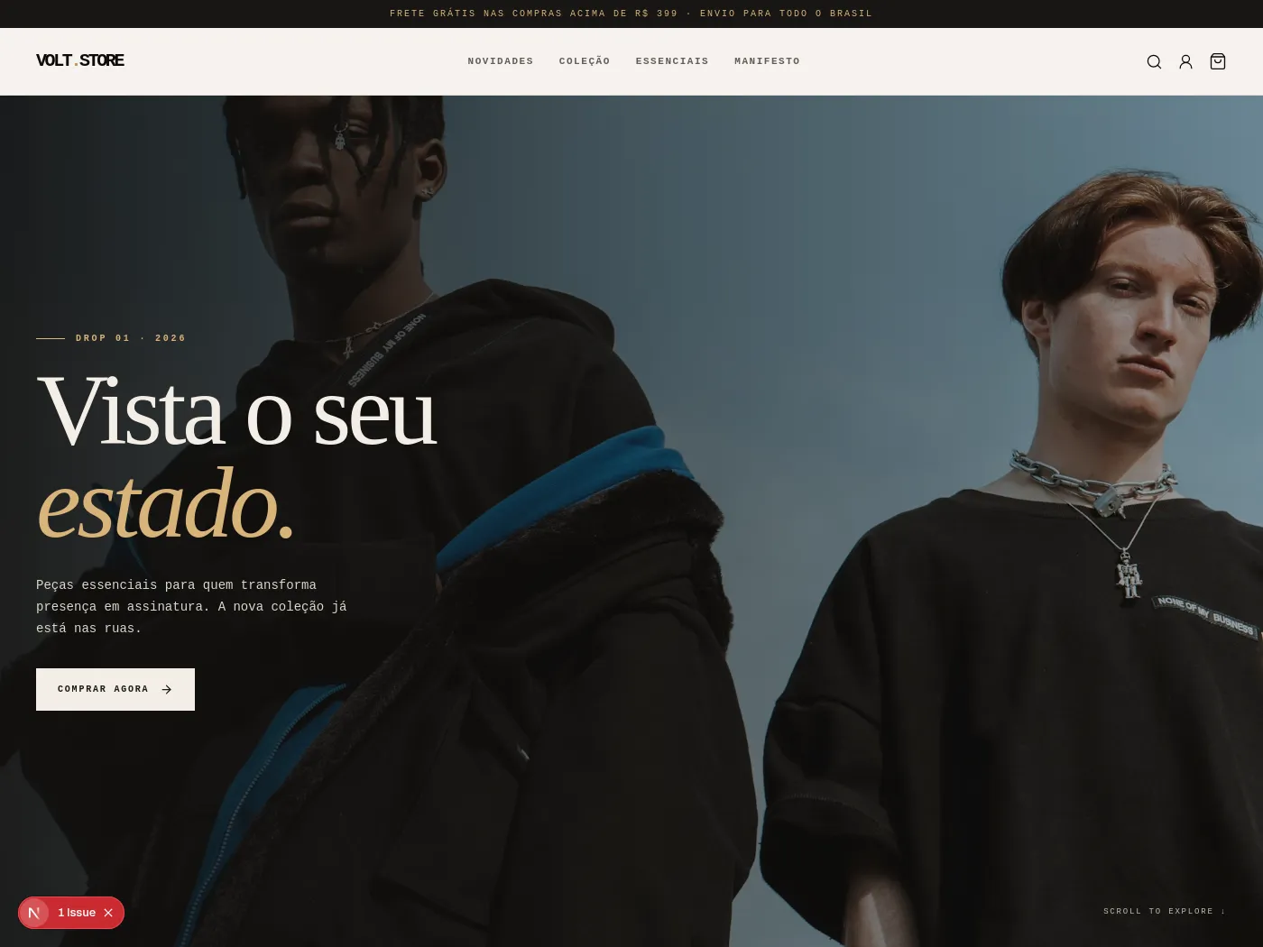 VOLT STORE E-commerce