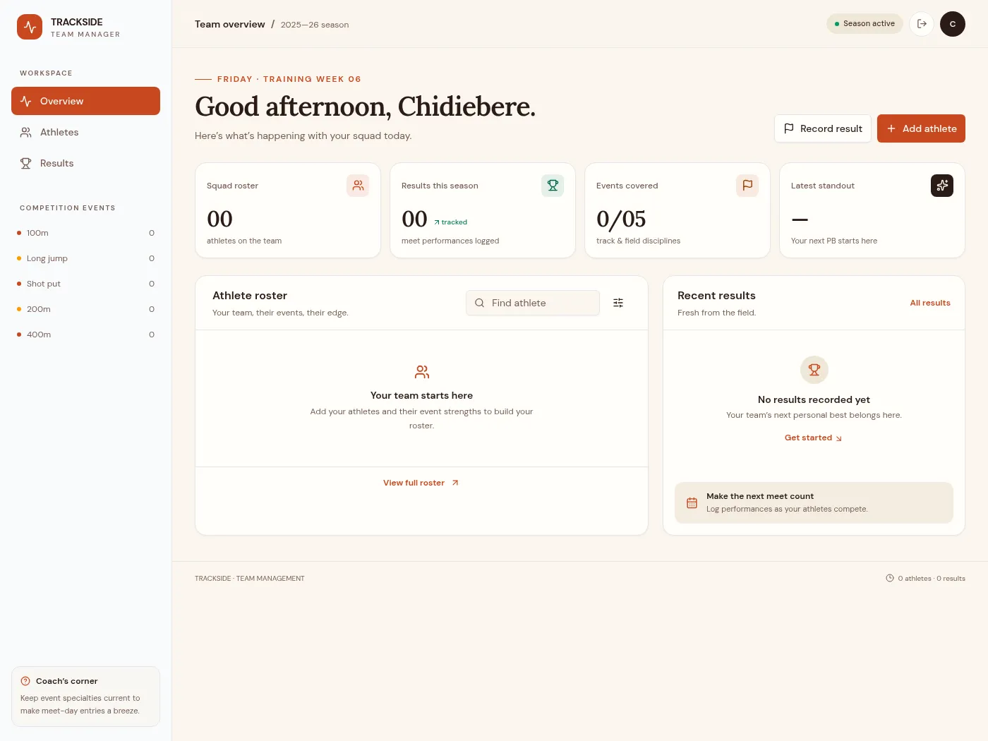 Athlete Manager Pro