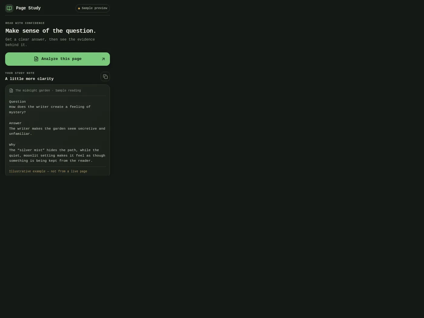 AI Study Helper Extension